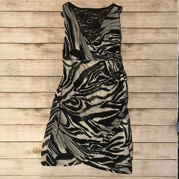 Bisou Bisou | Dresses | Faux Wrap Dress Bisou Bisou | Poshmark